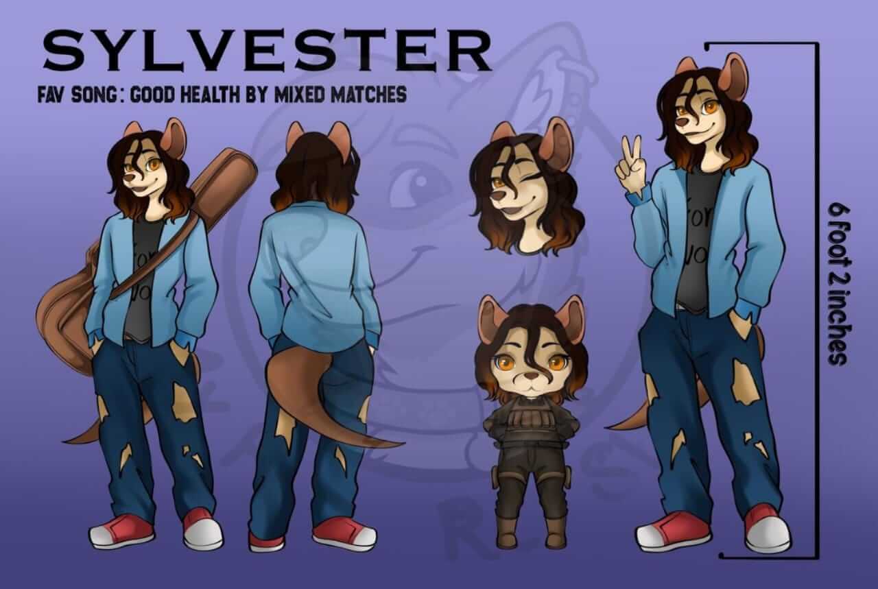 Furry Ref Sheet & Fursona Commission | Custom Furry Art & Ref Sheets ...