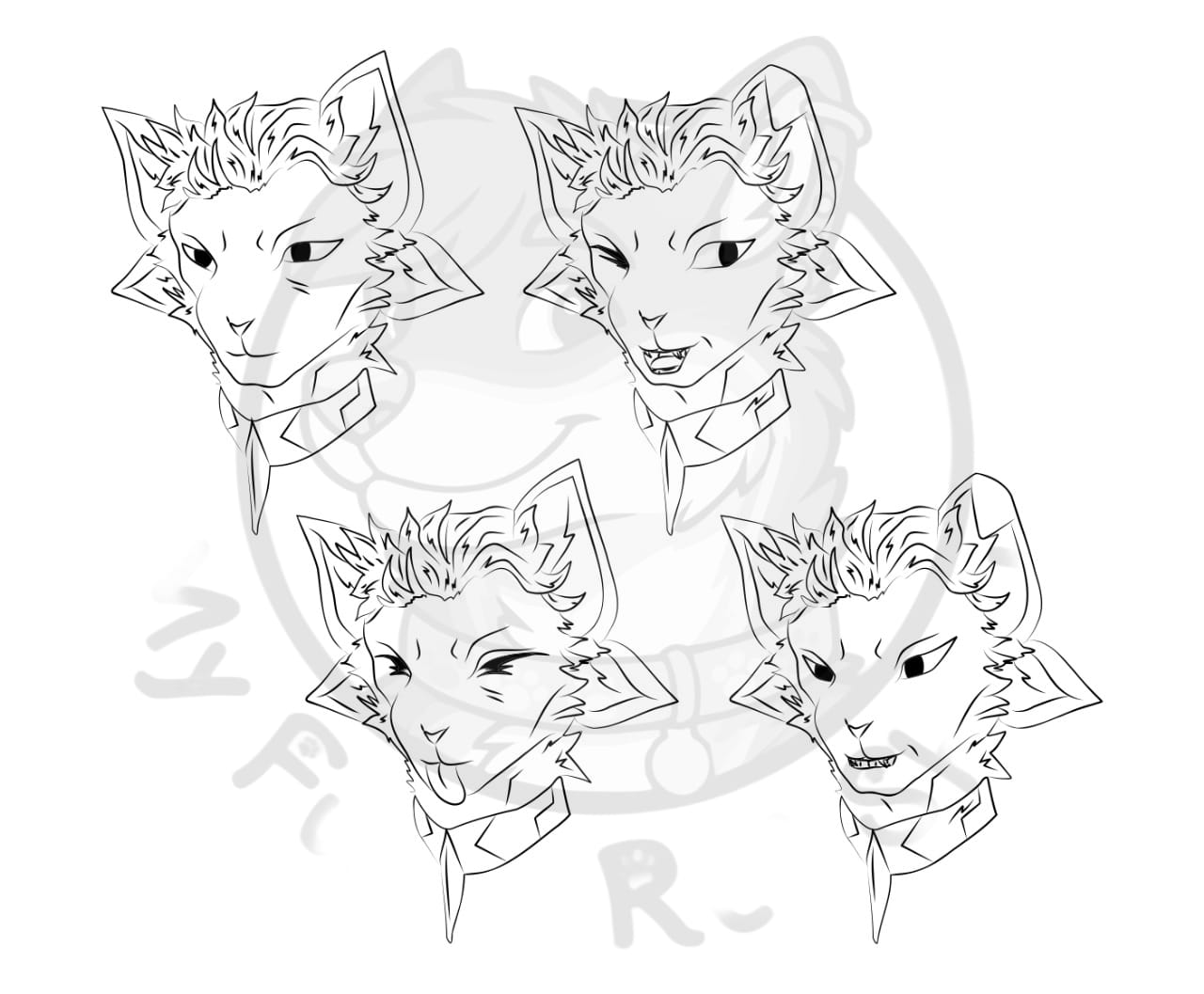 Furry Ref Sheet & Fursona Commission | Custom Furry Art & Ref Sheets ...